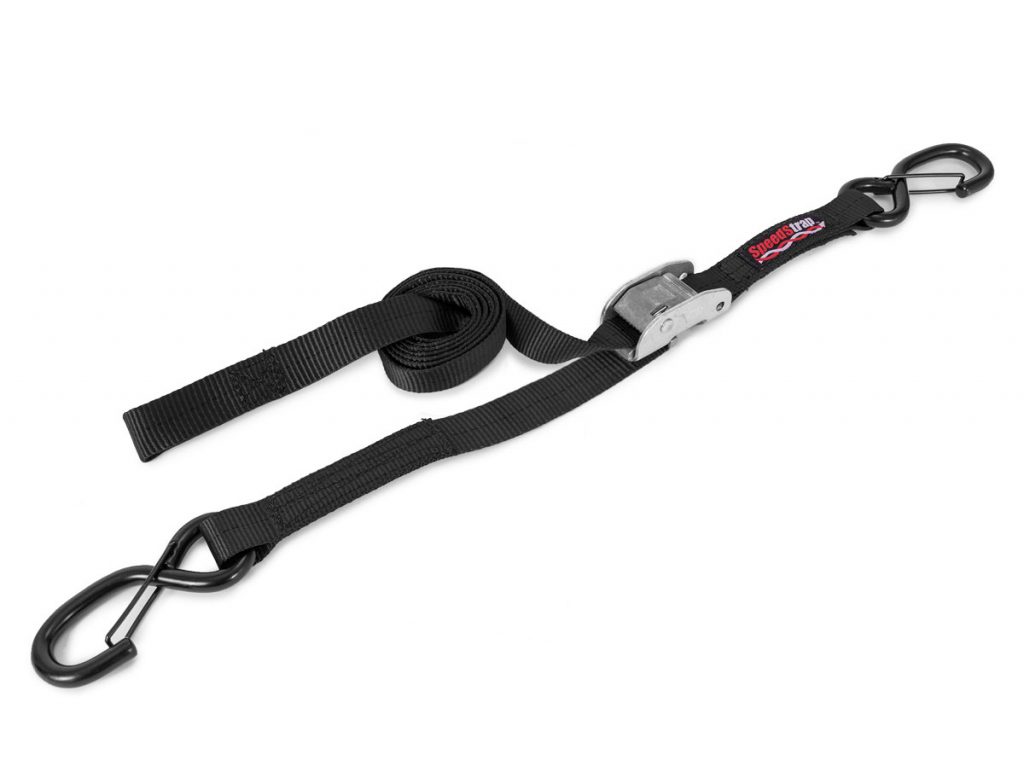 1" x 10' Cam-Lock Tie Down with Snap S-Hooks and Soft-Tie (2 Pack ...