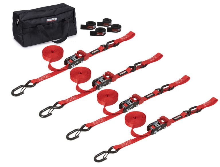 1" x 10' Cam-Lock Tie Down with Snap S-Hooks and Soft-Tie (2 Pack ...